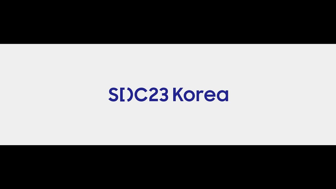 [SDC23 Korea] Opening | Samsung Developer Conference Korea 2023 - YouTube