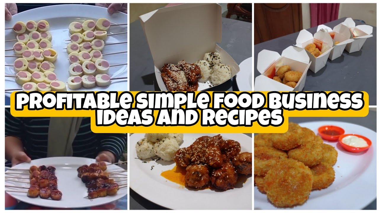Profitable simple food business ideas and recipes || Ide bisnis makanan ...