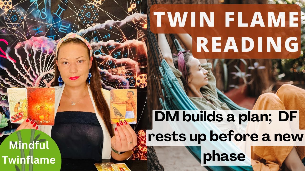 TWIN FLAME DM/DF Ancestor Message | DM builds a plan 👨‍🏫 DF rests up ...