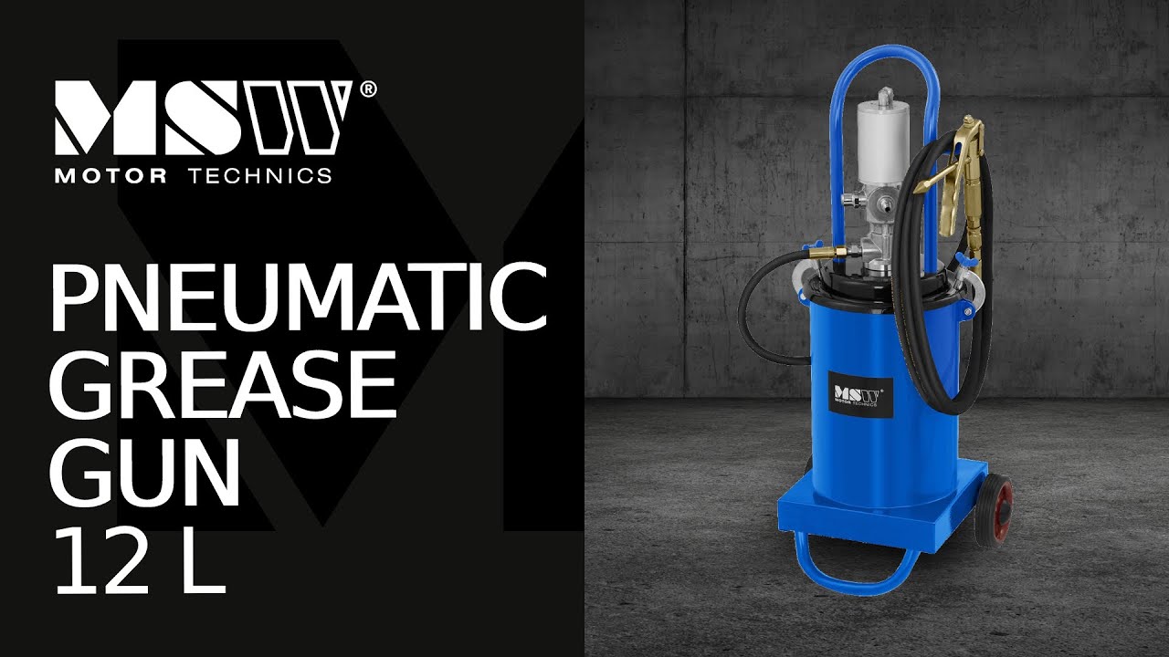 Pneumatic Grease Gun MSW Motor Technics Model: PRO-G 12 | Product ...