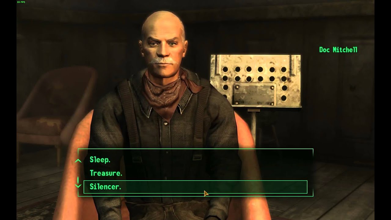 SCREW YOU DOC MITCHELL (Fallout: New Vegas Part 1) - YouTube