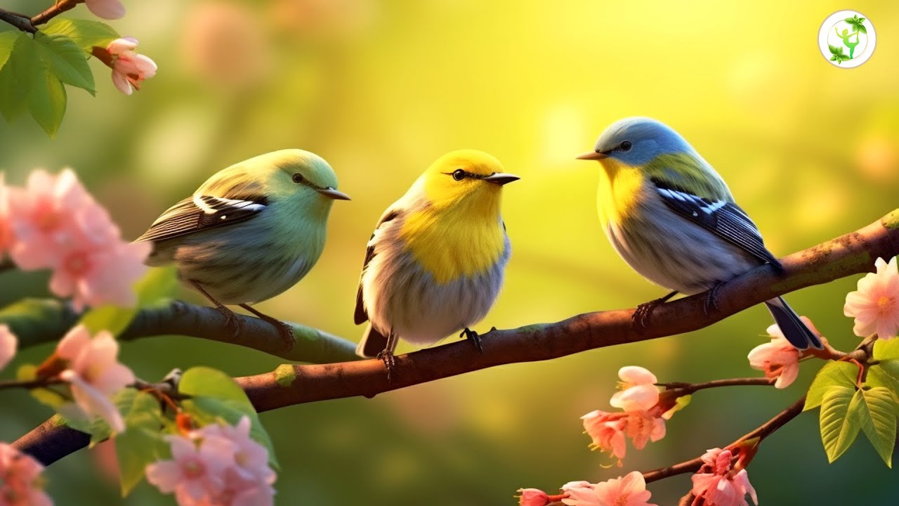 RELAXING BIRD SOUNDS HEAL STRESS, ANXIETY AND DEPRESSION, HEAL THE MIND ...