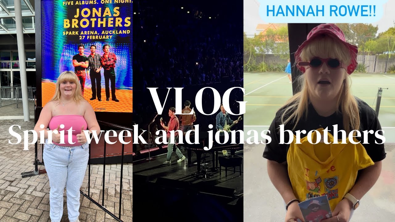 Jonas brothers + Spirit week Vlog @NickJonas@JonasBrothers - YouTube