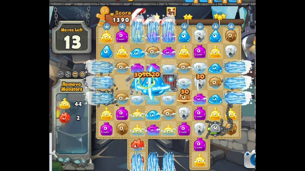 Monster Busters Level 643 - YouTube
