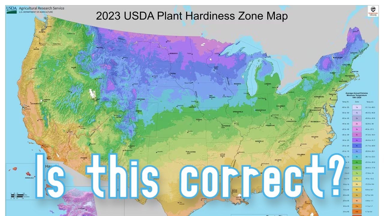 NEW USDA Zone Hardiness Map: How Accurate is it? How Can I Use it ...