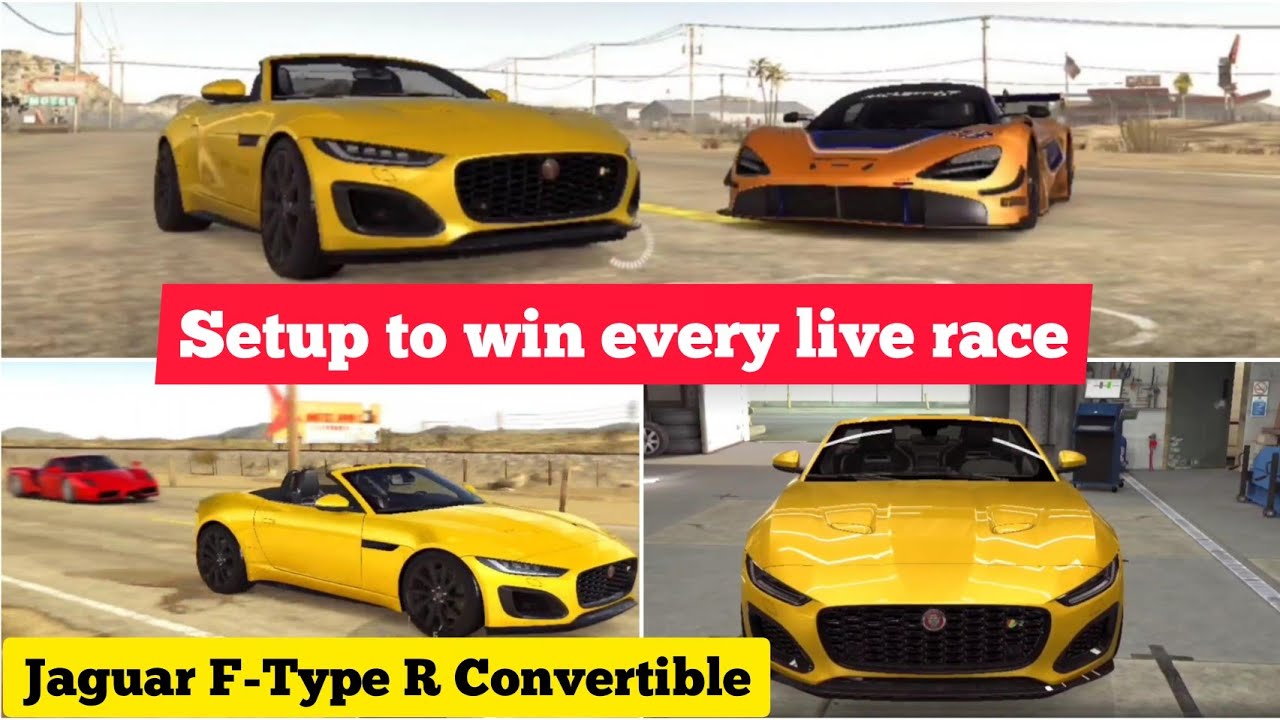 CSR2 Jaguar F-Type R Convertible Live Race Setup, Dominate Lobbies ...