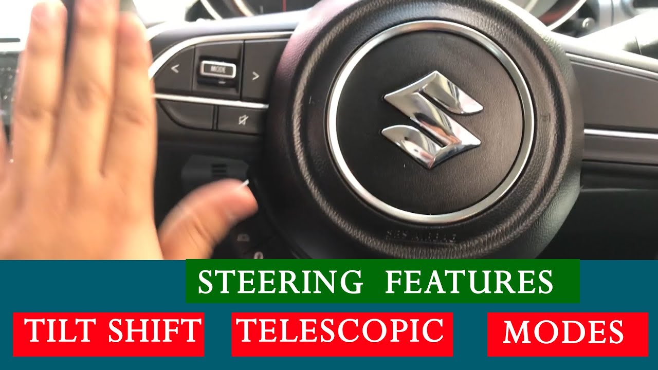 CHECK HOW TO-STEERING MOUNTED CONTROLS (FEATURES) #SWIFT #ZXI - YouTube