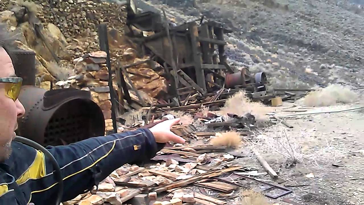 Death Valley Gold Mine tour-"The World Beater" Pleasant Canyon near ...