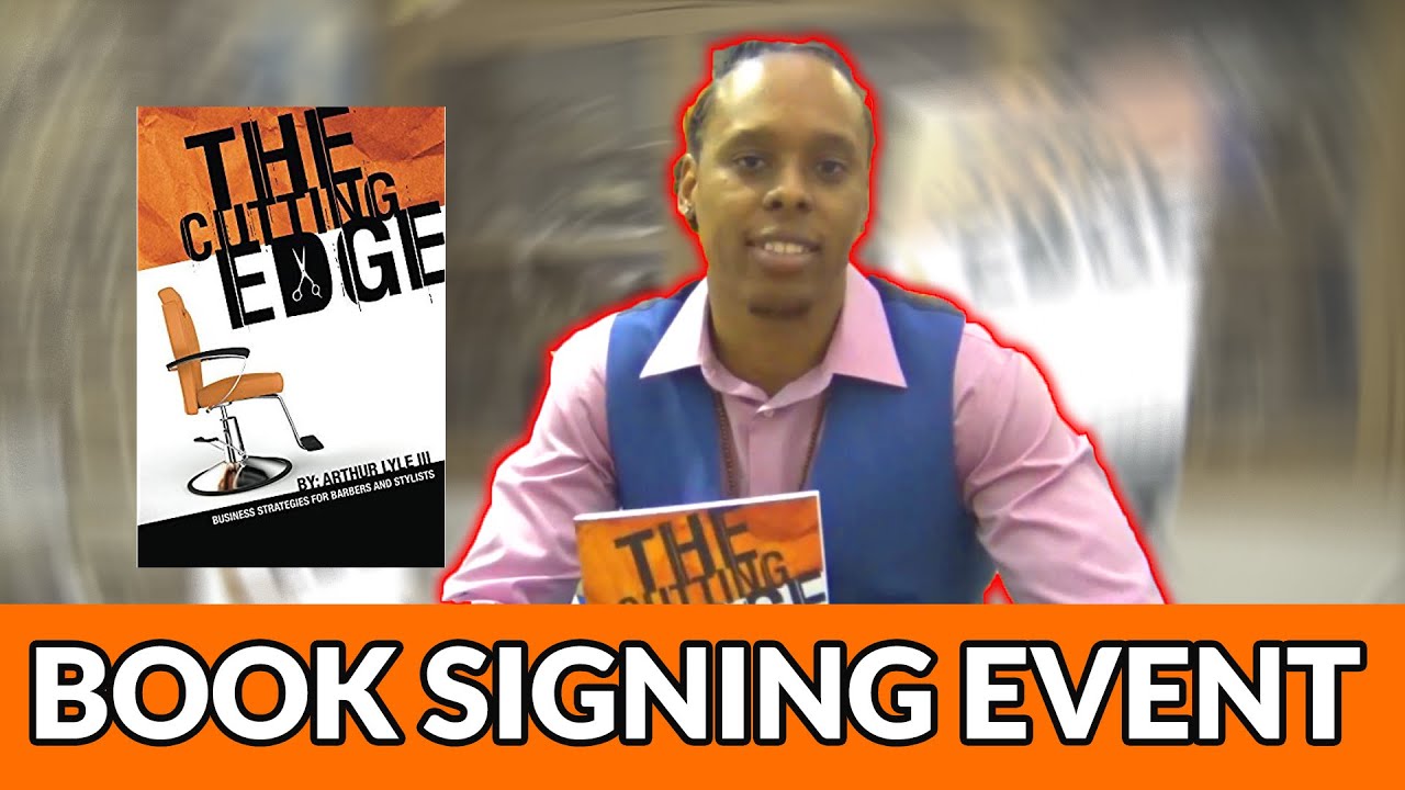 Arthur Lyle's Book Signing Event | The Cutting Edge - YouTube