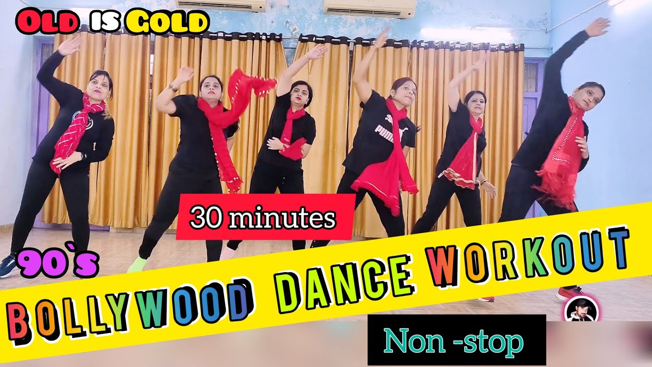 30 minutes Daily Beginners Nonstop Bollywood Dance Workout 🔥| Zumba ...