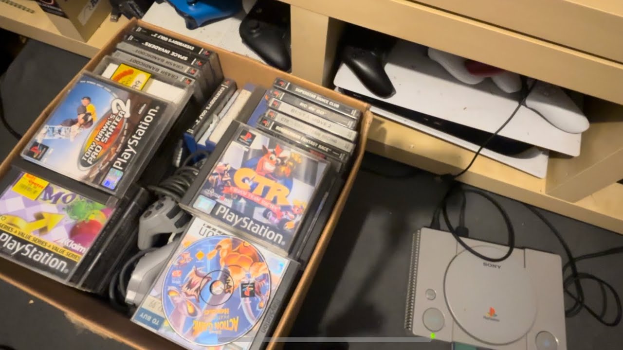 HUGE PS1 collection from marketplace - YouTube