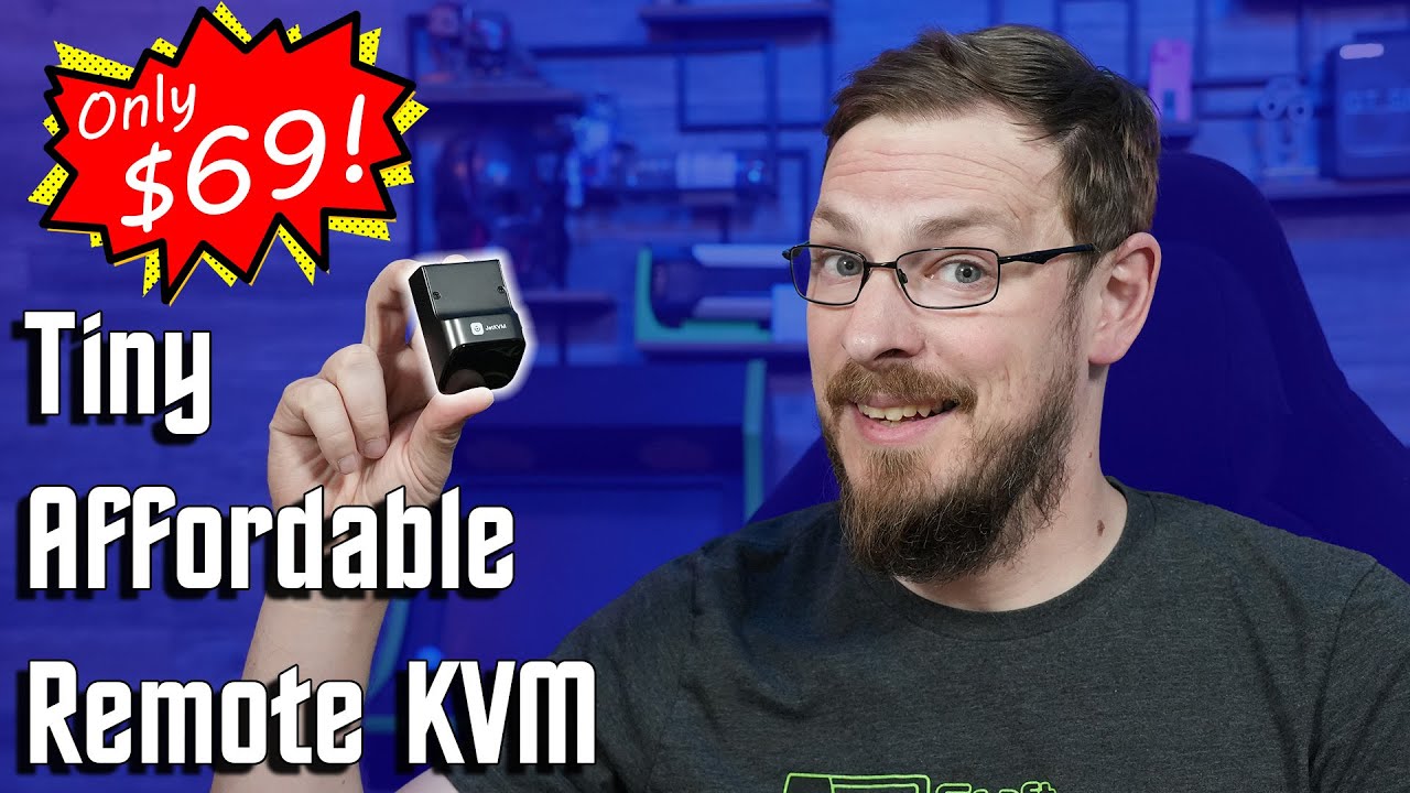 The Smallest KVM-Over-IP, and it's CHEAP! - JetKVM Review - YouTube