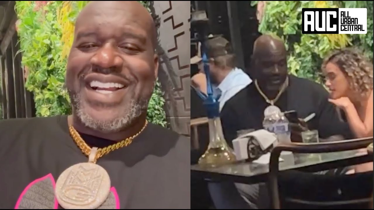 Shaq Wears Rick Ross' MMG Chain While On Hookah Date With Instagram ...