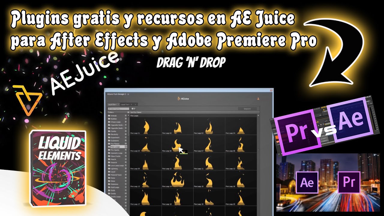 Plugins gratis y recursos en AE Juice para After Effects y Adobe ...