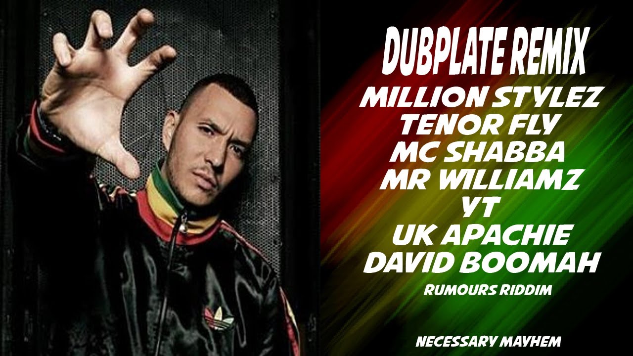 UK Apache, Million Stylez, MC Shabba & Tenor Fly - Dubplate Remix - YouTube
