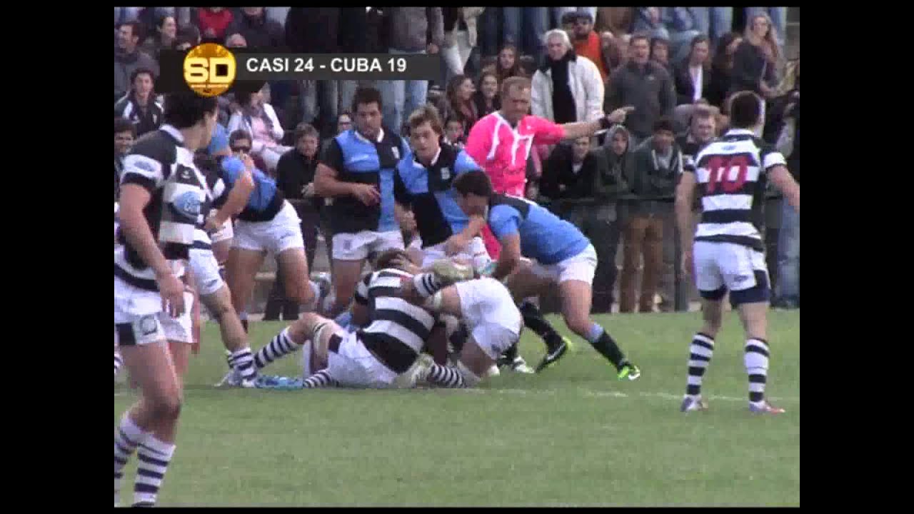 Rugby - CASI 24 - CUBA 19 - Nacional de Clubes 2014 - Fecha 5 - YouTube