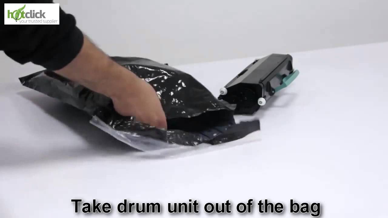 Lexmark E460 Drum Unit Replacement - user guide E360A11E - YouTube