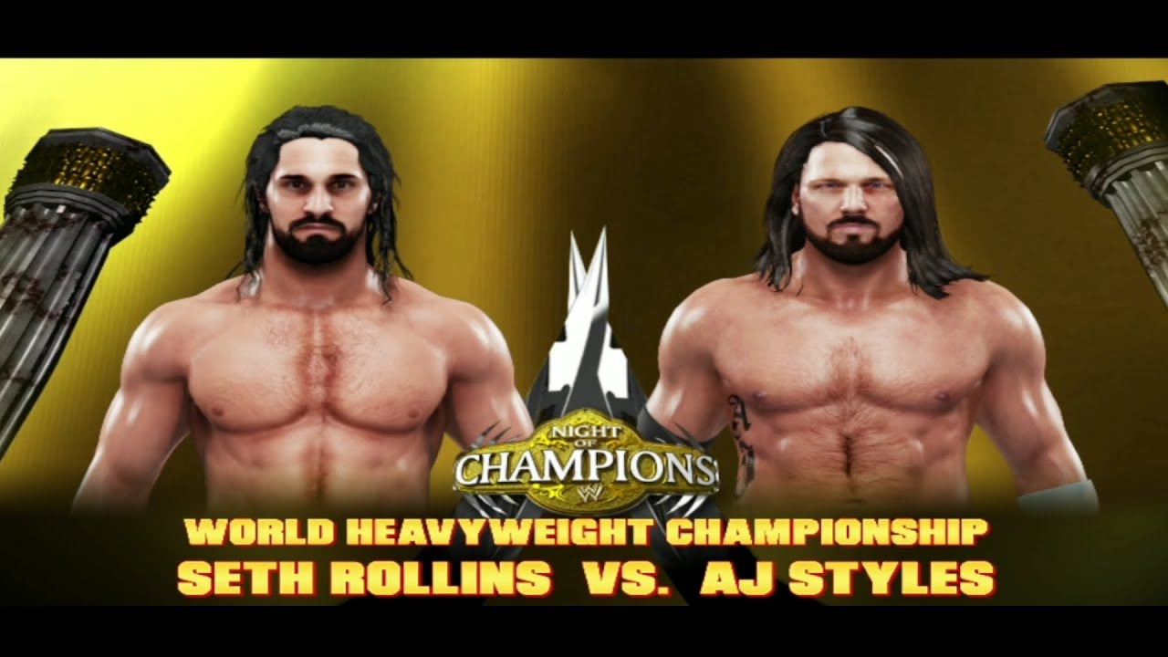 Who Win - Seth Rollins vs AJ Styles | New World Heavyweight ...
