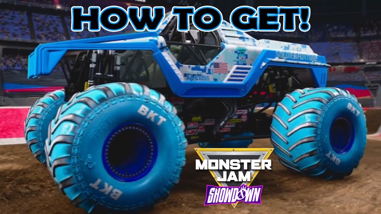 How to Unlock Soldier Fortune and Ice Monster Truck Liveries in Monster ...