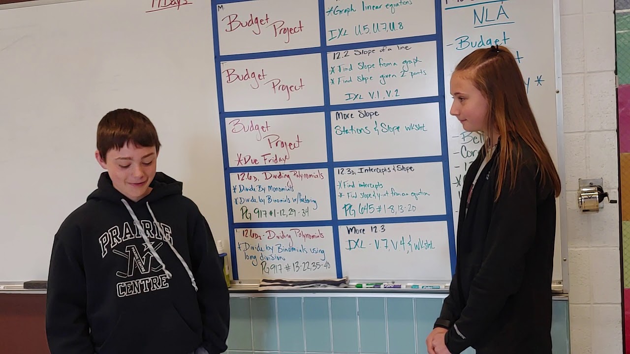 Michelle straub 7th grade health video - YouTube