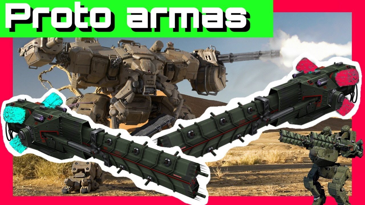 ANALISIS PROTO ARMAS | War Robots en español - YouTube