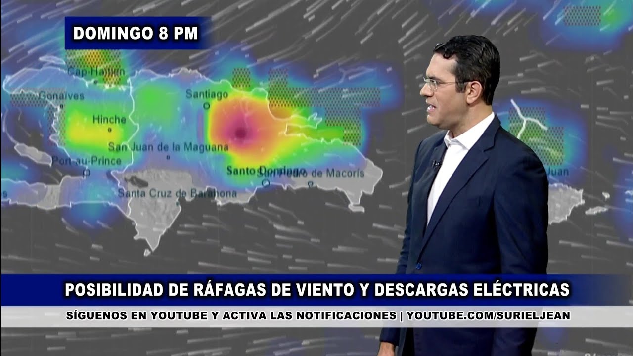 Domingo 7 mayo | Potencial de aguaceros en República Dominicana: hoy ...