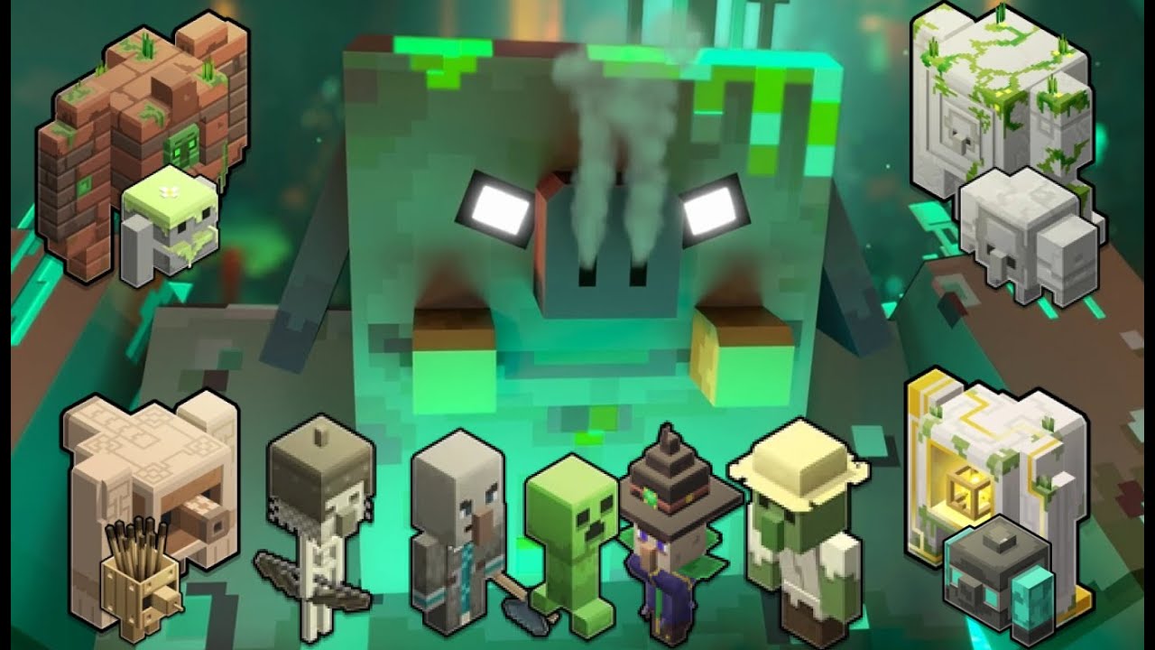 Minecraft legends all mobs vs Devourer - все мобы против пожирателя ...