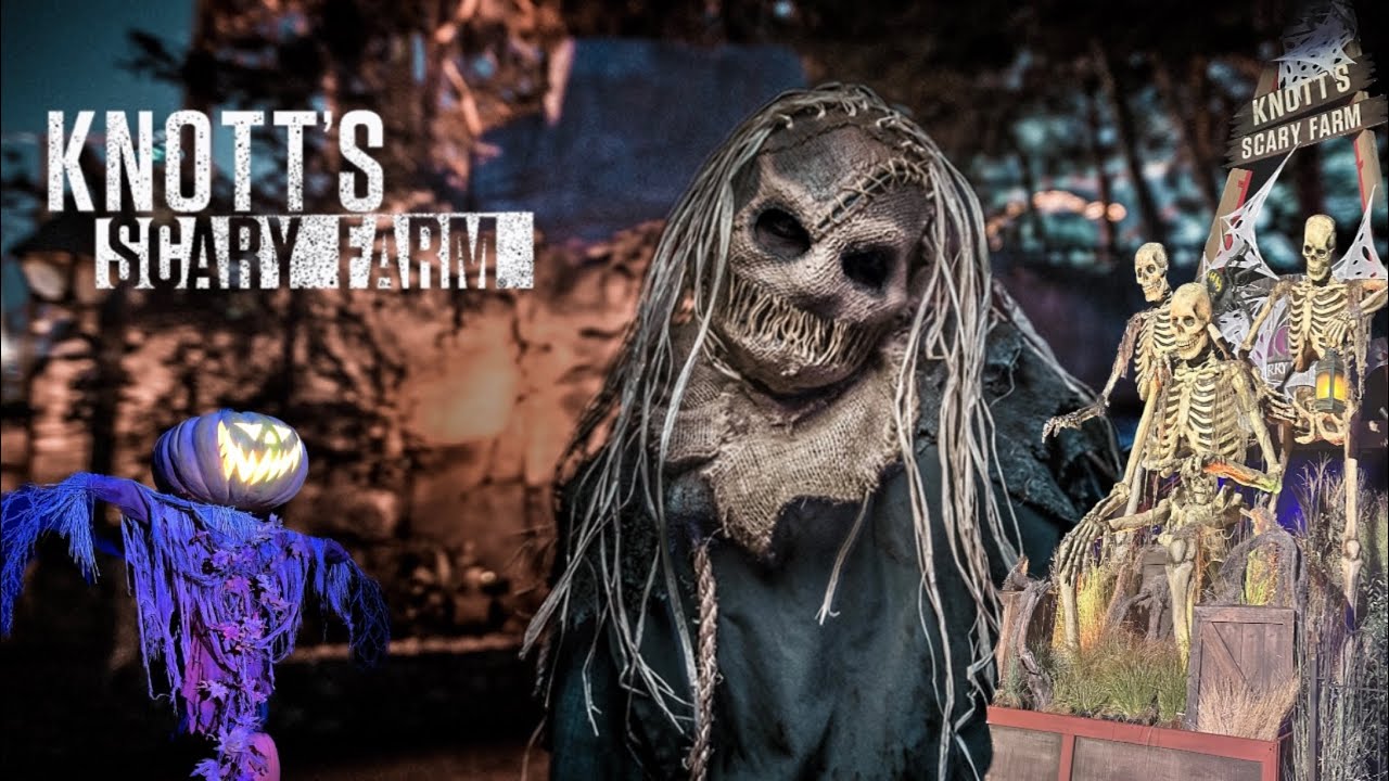 KNOTTS SCARY FARM 2022 OPENING DAY, BUFFET,MAZES, AND MORE!! 4K - YouTube