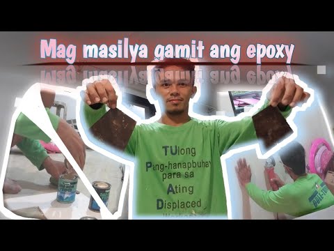 Mag masilya gamit ang epoxy | DIY | HOME IMPROVEMENT - YouTube