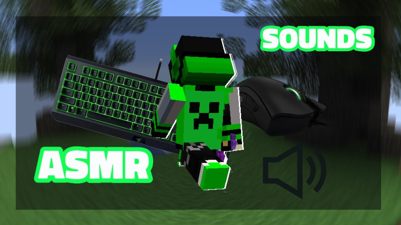Custom Keyboard + Mouse ASMR Sounds | Minecraft Bedwars - YouTube