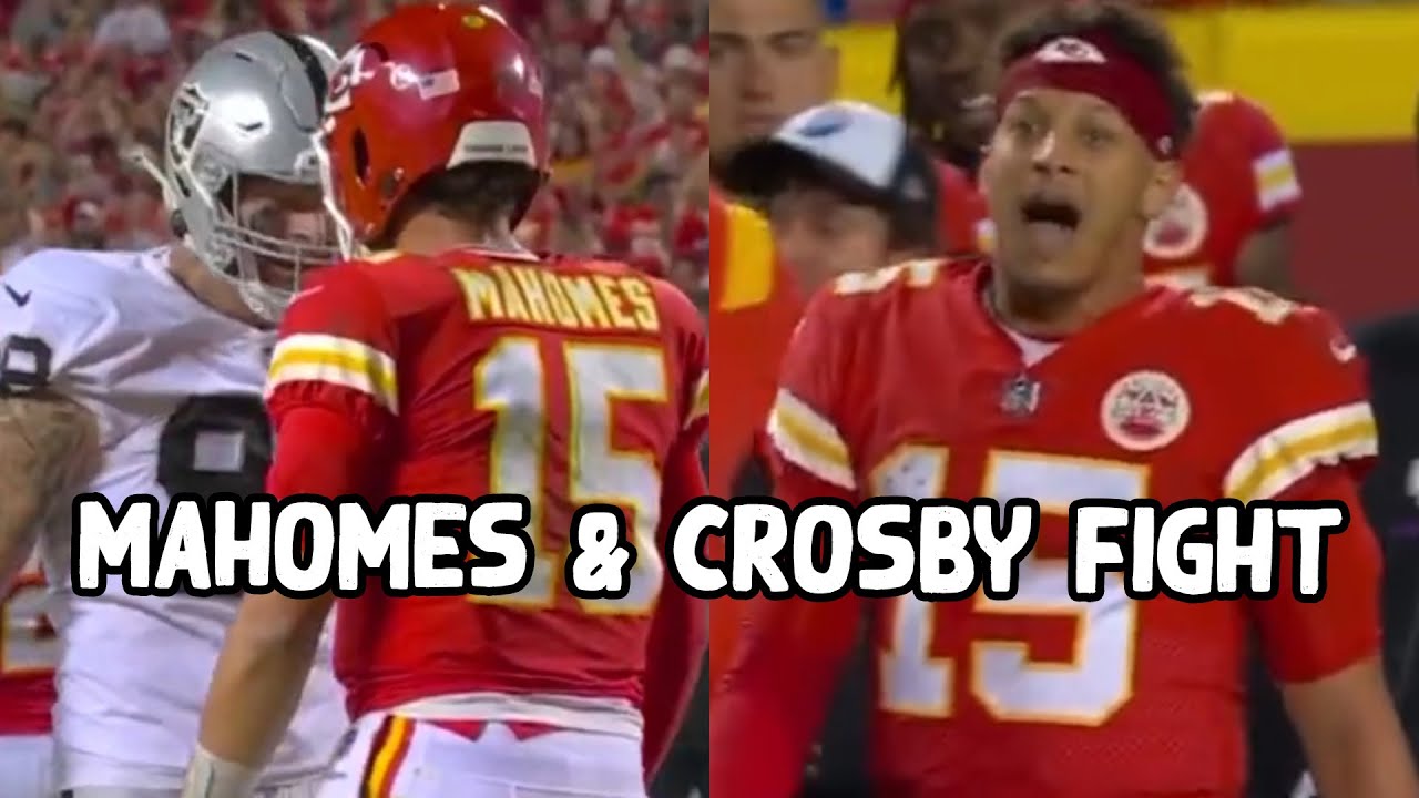 Patrick Mahomes & Maxx Crosby BEEF, A Breakdown 😂💪 - YouTube