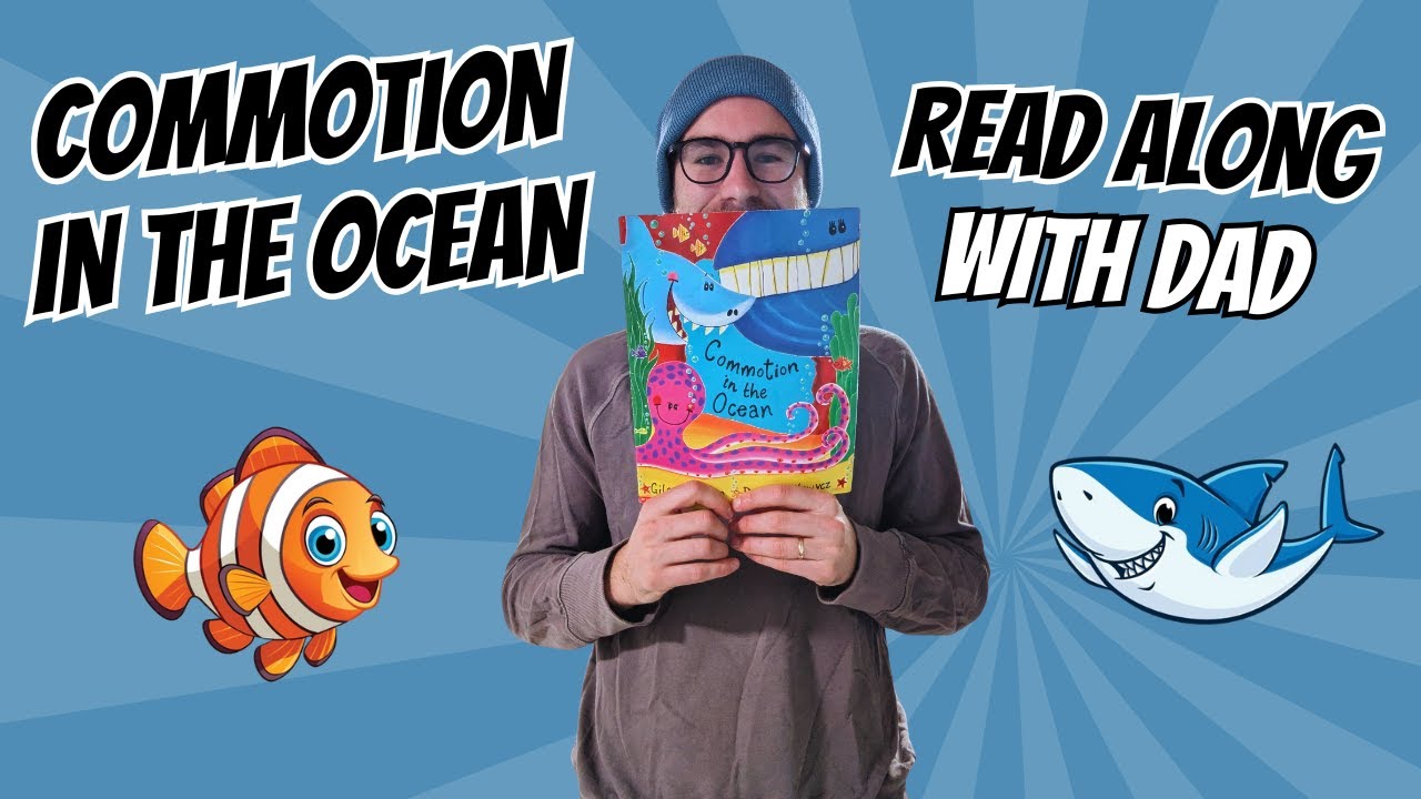 Commotion in the Ocean - Animal / Fish Book for Kids - YouTube