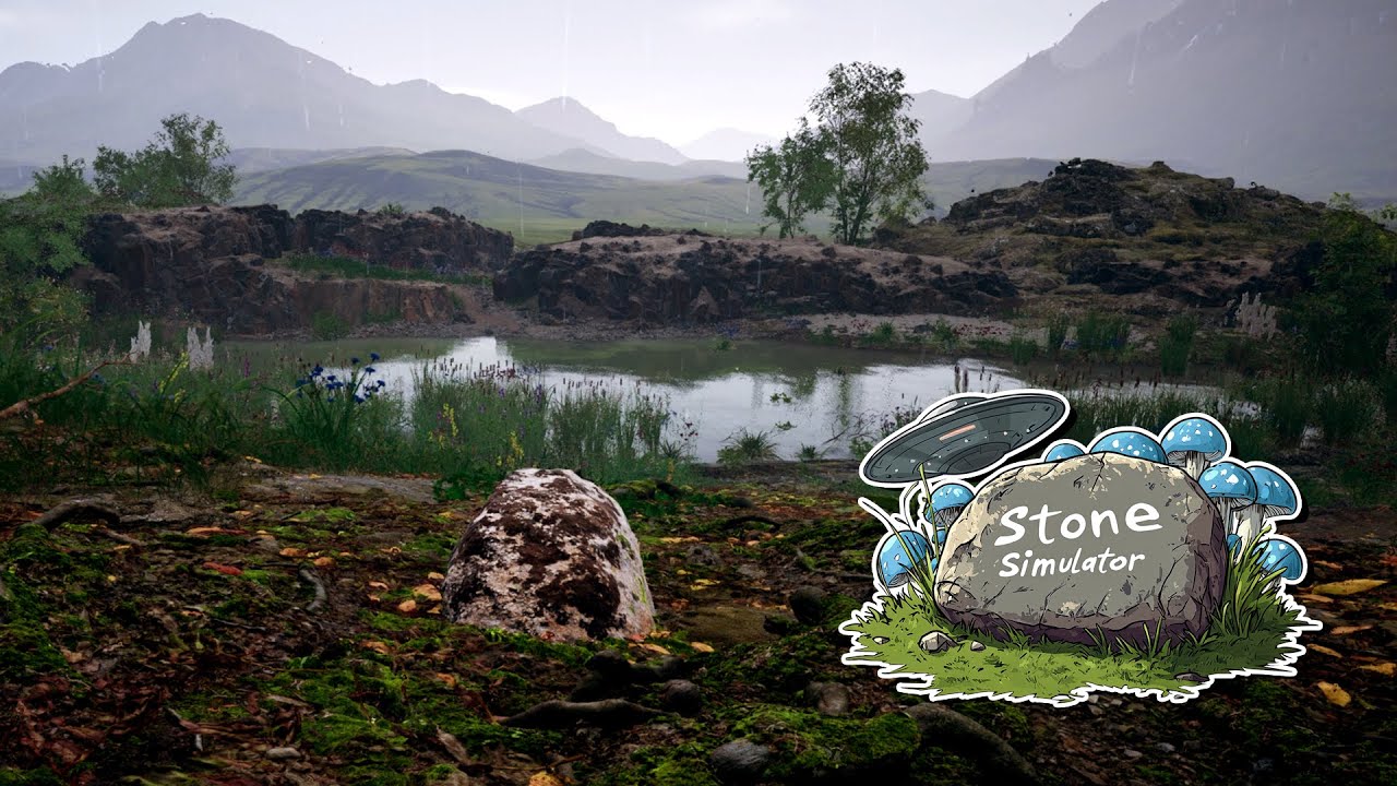 Быть камнем весело - Stone Simulator - Just Be a Rock - YouTube