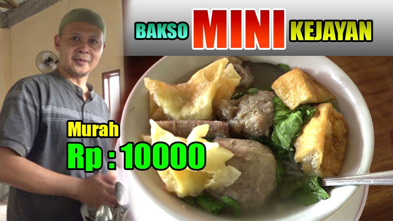 BAKSO MINI KEJAYAN PASURUAN - YouTube