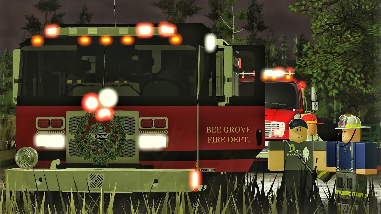 Bee Grove Roleplay | Working Tractor Fire (Shift #2) | ROBLOX - YouTube