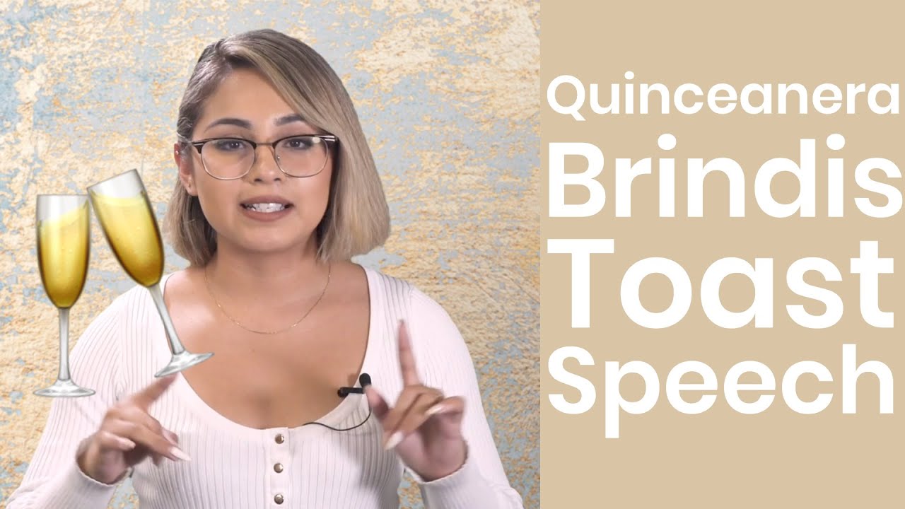 Tips for a Brindis Quinceanera Speech - YouTube