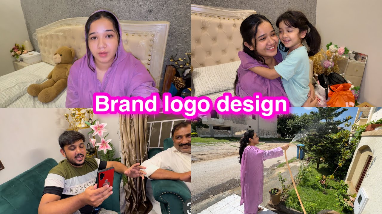 Mery business m 2nd wife ka hisa hoga | Brand logo banwa liya | Sitara yaseen vlog - YouTube