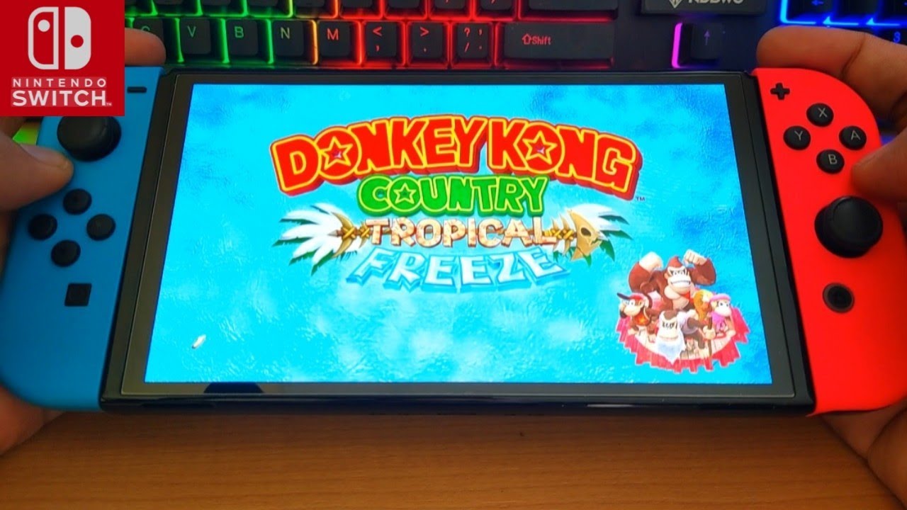 Donkeykong Country Tropical Freeze - Nintendo Switch Oled Gameplay ...
