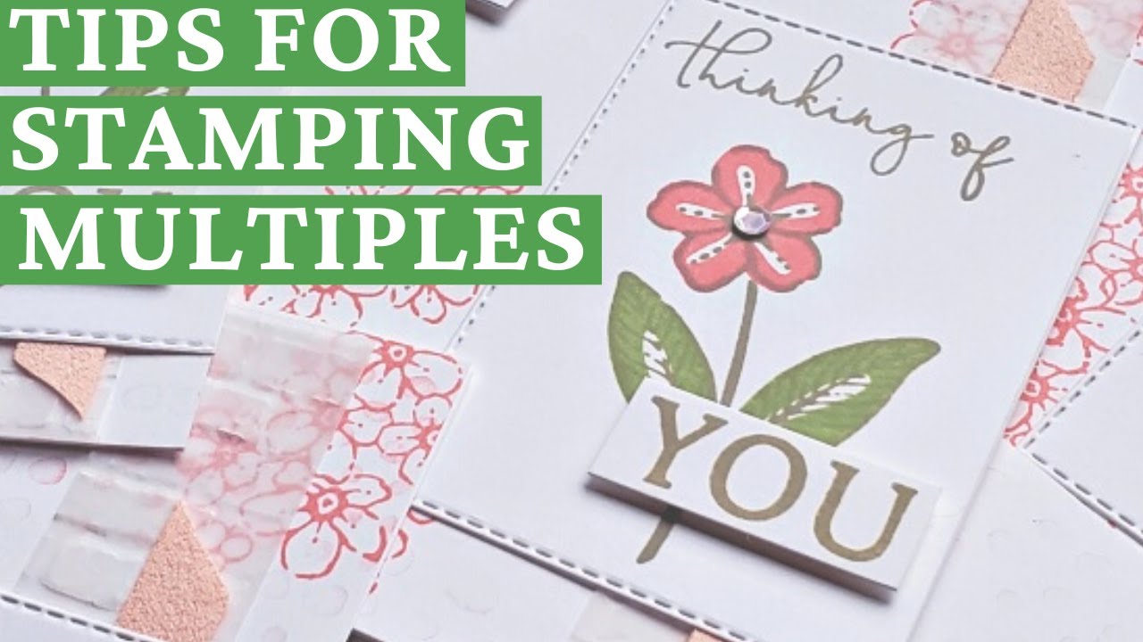 6 Cards in 20 Minutes + Ton of Tips For Making Multiples - YouTube