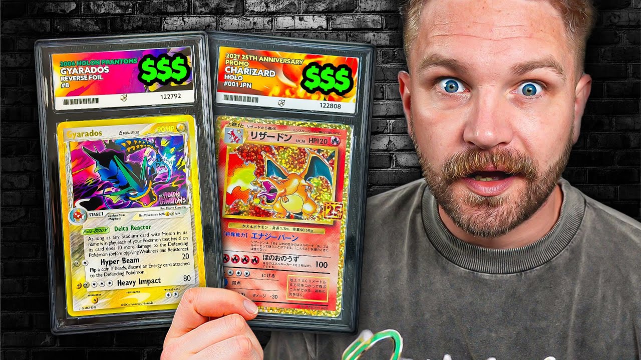 I graded the most expensive cards I own but was it worth it? - YouTube