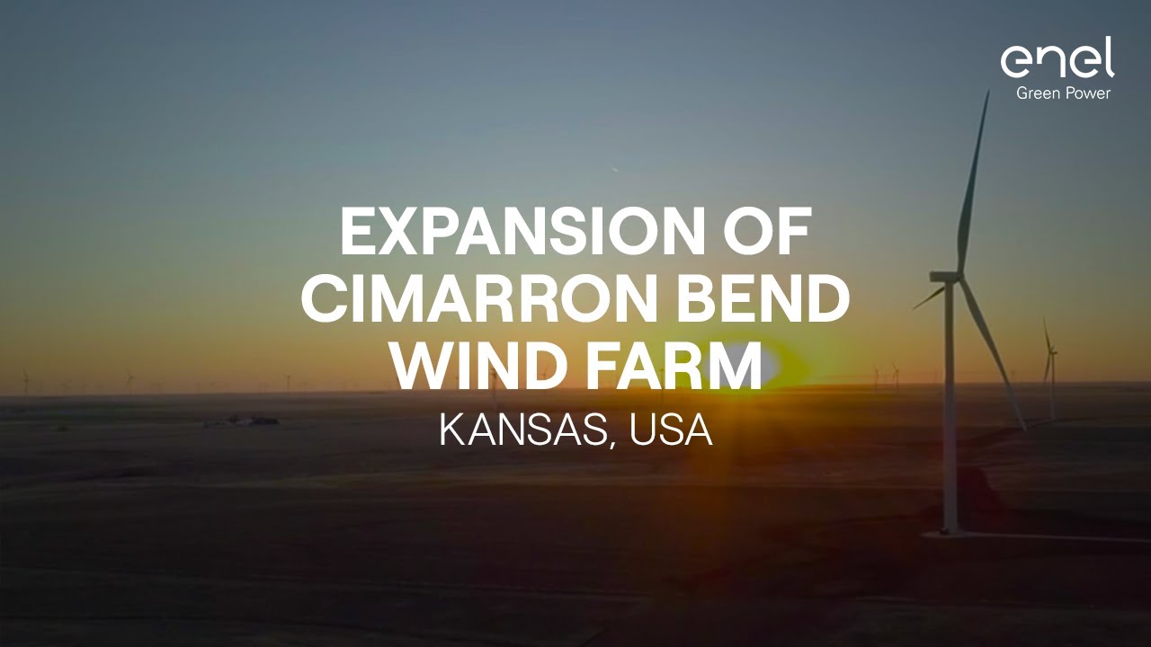 Expansion of Cimarron Bend wind farm, Kansas, USA - YouTube