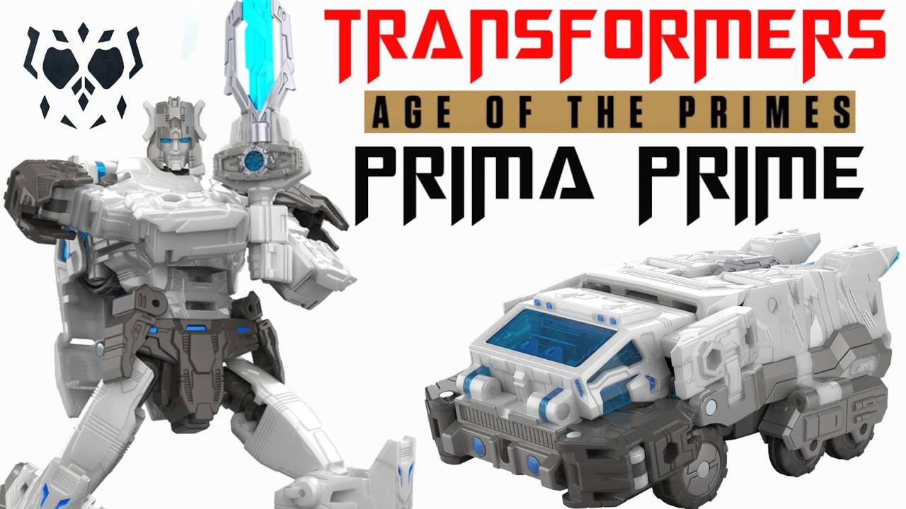 Transformers Age Of The Primes Voyager Class Prima Prime Review! #2025 ...