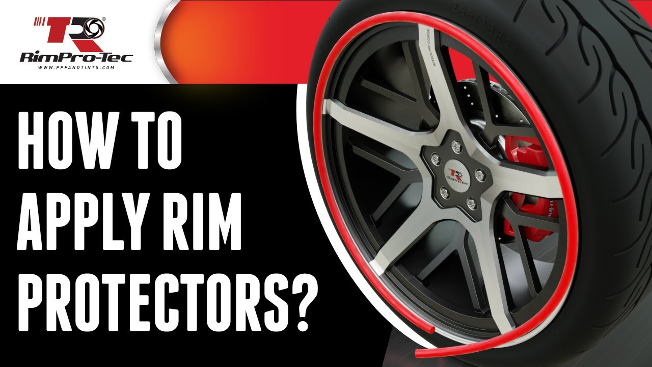How to apply rim protectors? Application of the Base and Inner ...
