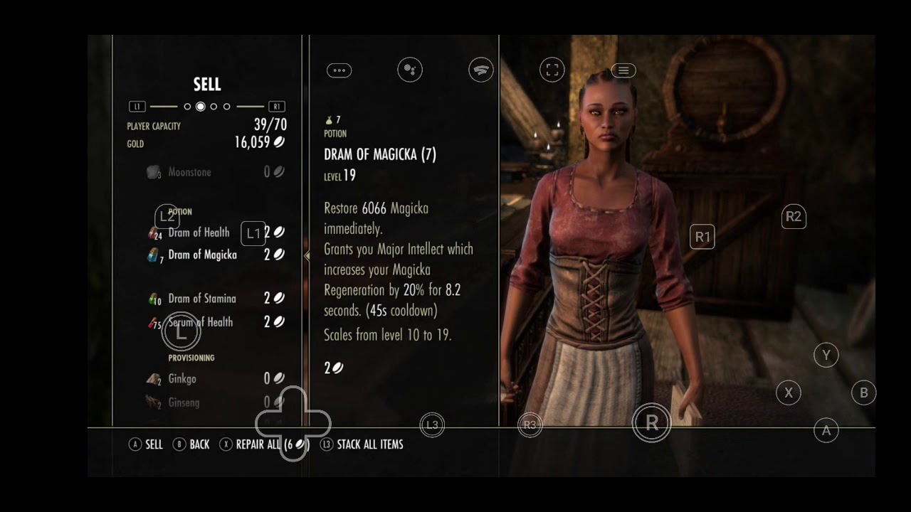 Elder Scrolls Online on Stadia using Virtual Gamepad - YouTube