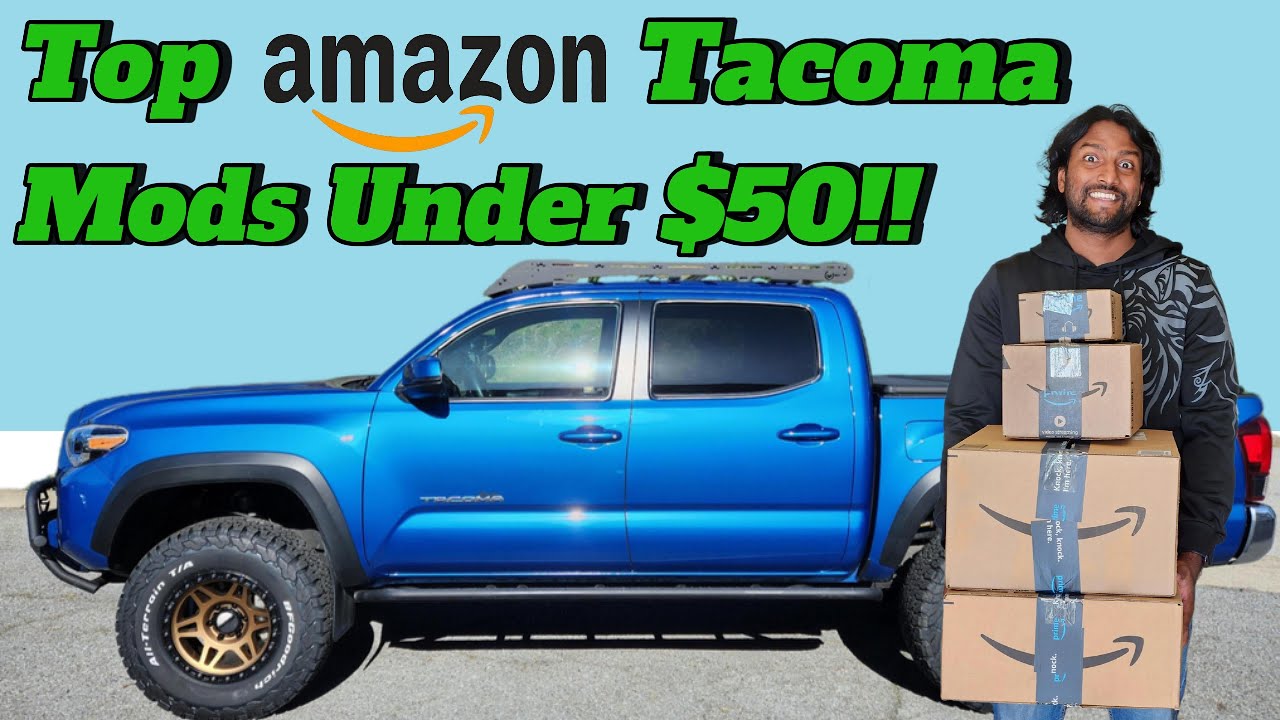 Top 13 Amazon Mods Under $50 for the Toyota Tacoma! - YouTube