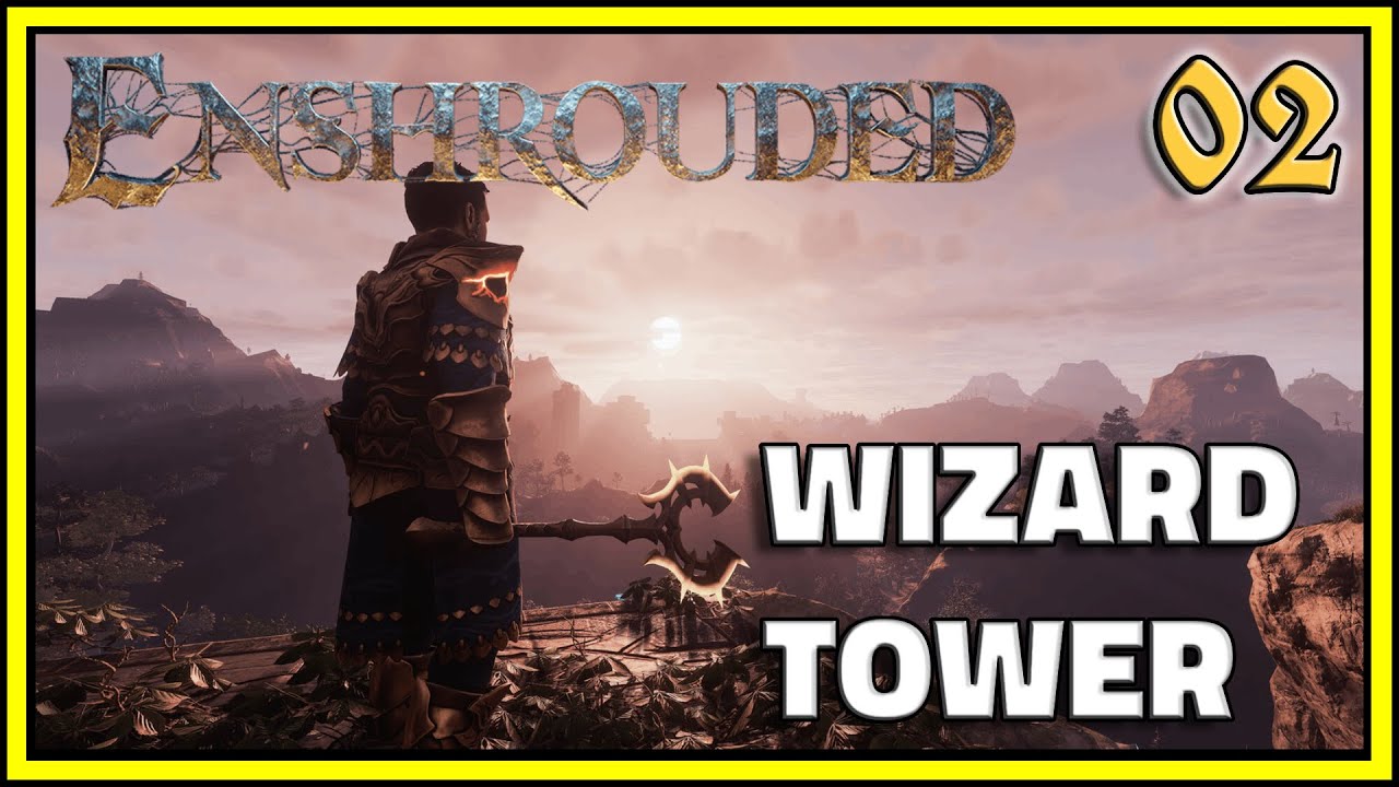 Let's Build A Wizard Tower | Enshrouded Solo Playthrough | LS 02 - YouTube