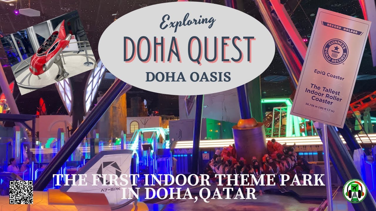 DOHA QUEST //AMAZING FIRST INDOOR THEME PARK // DOHA // QATAR. - YouTube