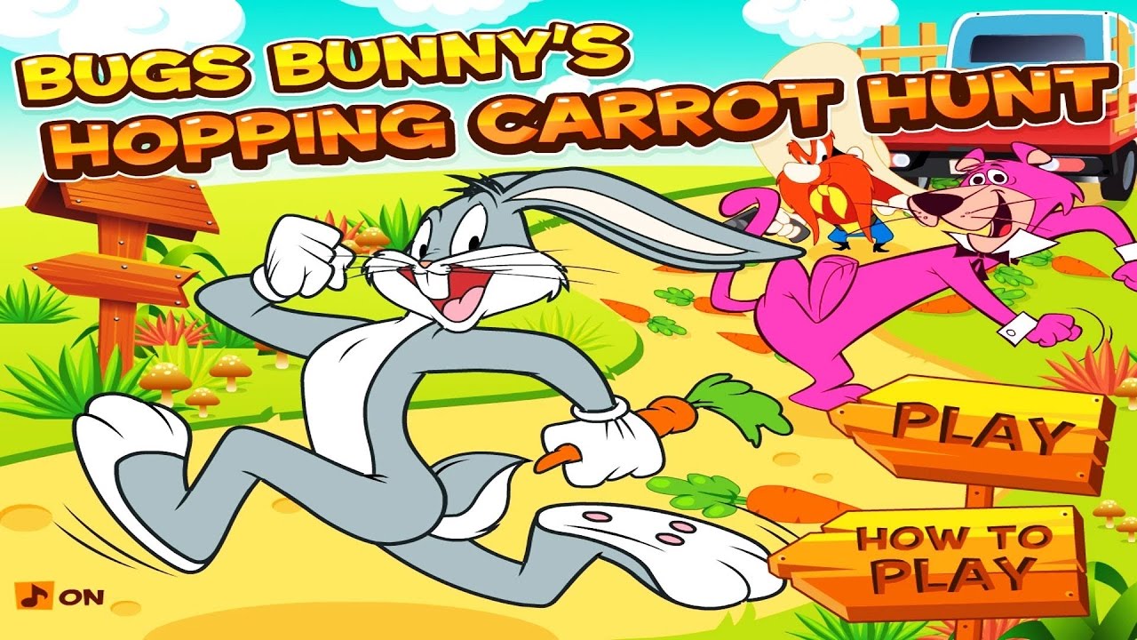 Bugs Bunny's Hopping Carrot Hunt Cartoon Game Walkthrough - YouTube