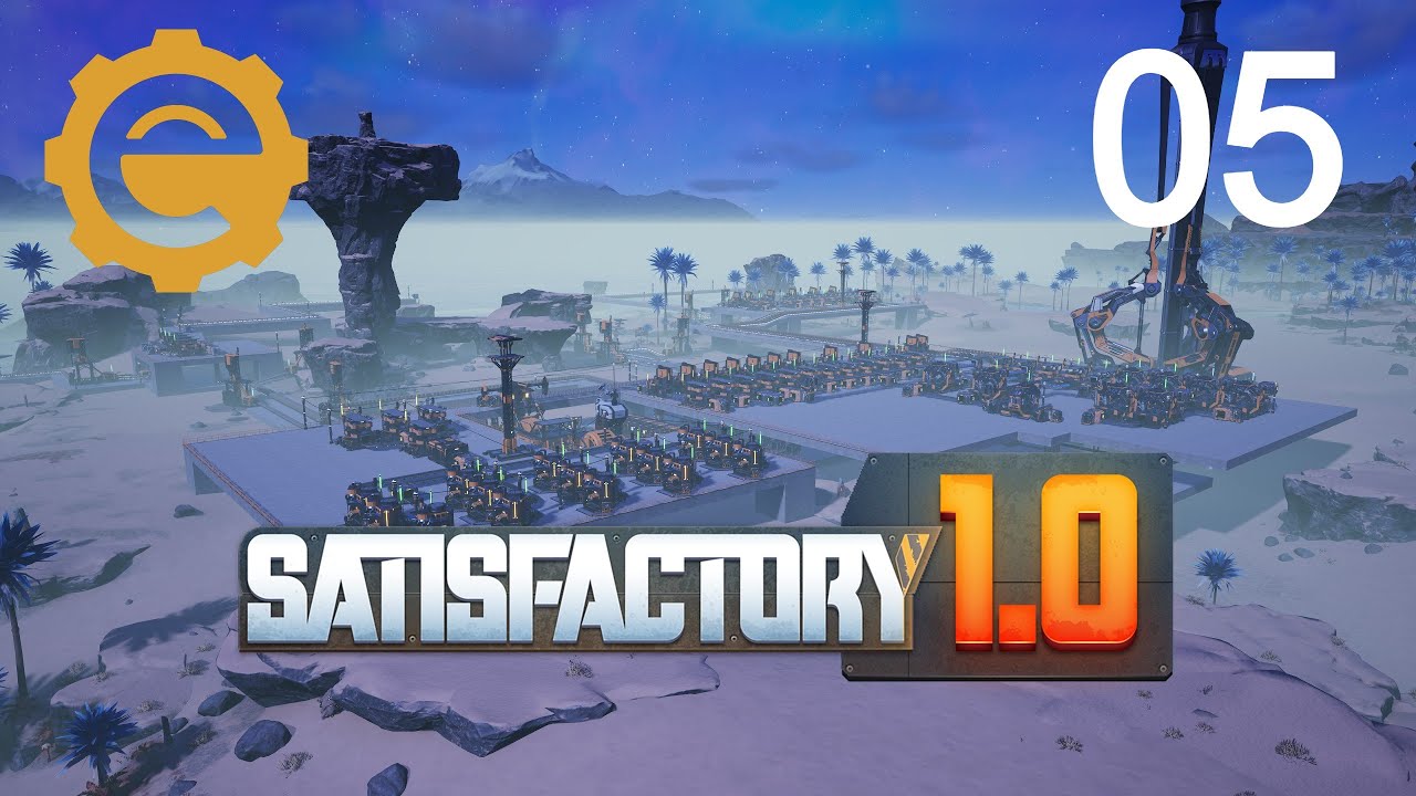 Satisfactory 05 - Phase 1 Complete! - YouTube