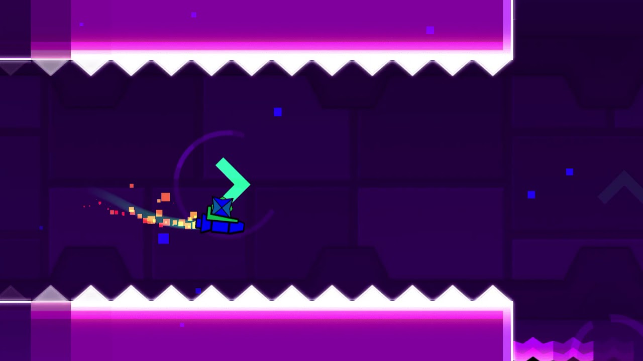 Geometry dash world last two levels of dash lands - YouTube
